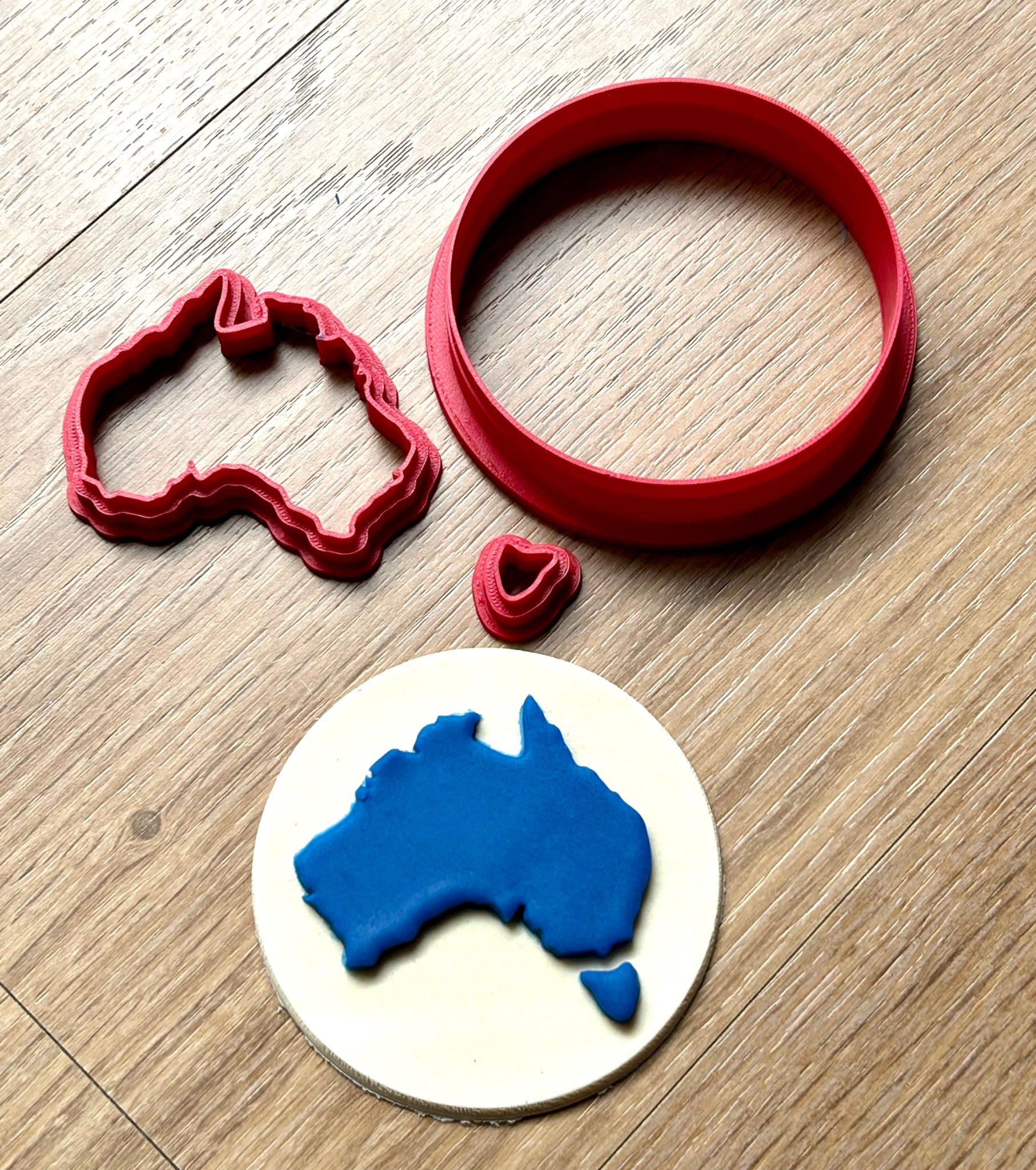 Australian map Cookie Cutter Dough Biscuit Pastry Fondant Aussie ...