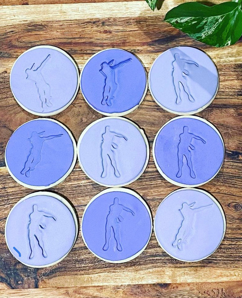 Dab floss Dance Cookie Stamp – rissarosecookiecutter