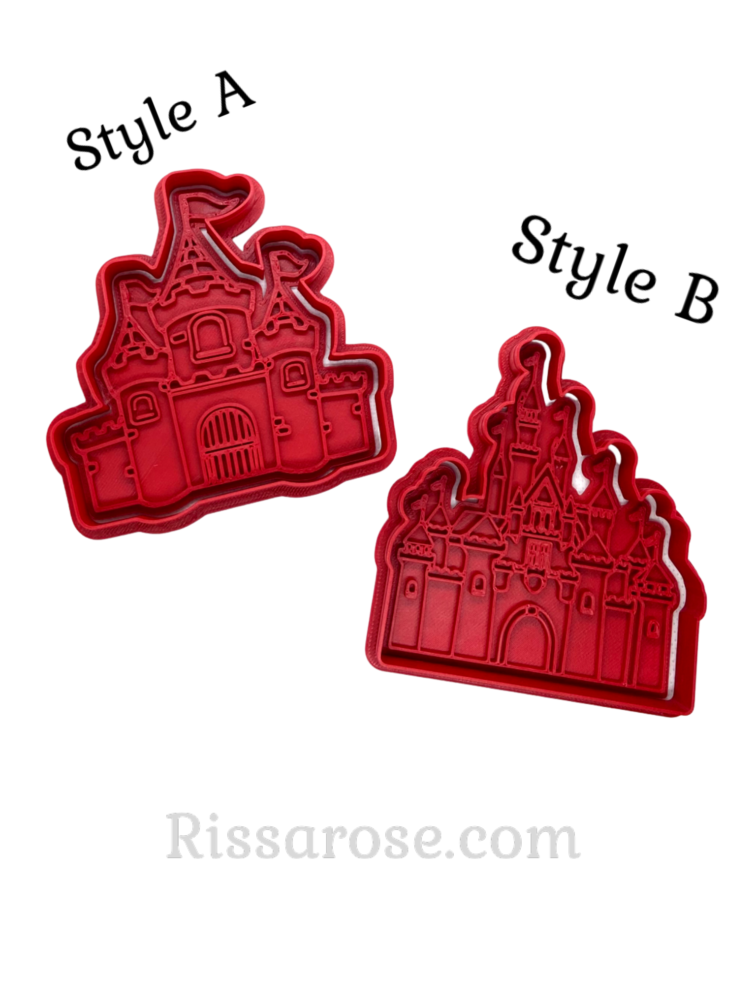 Castle Cookie Cutter Stamp Princess Castle Fondant Embosser ...